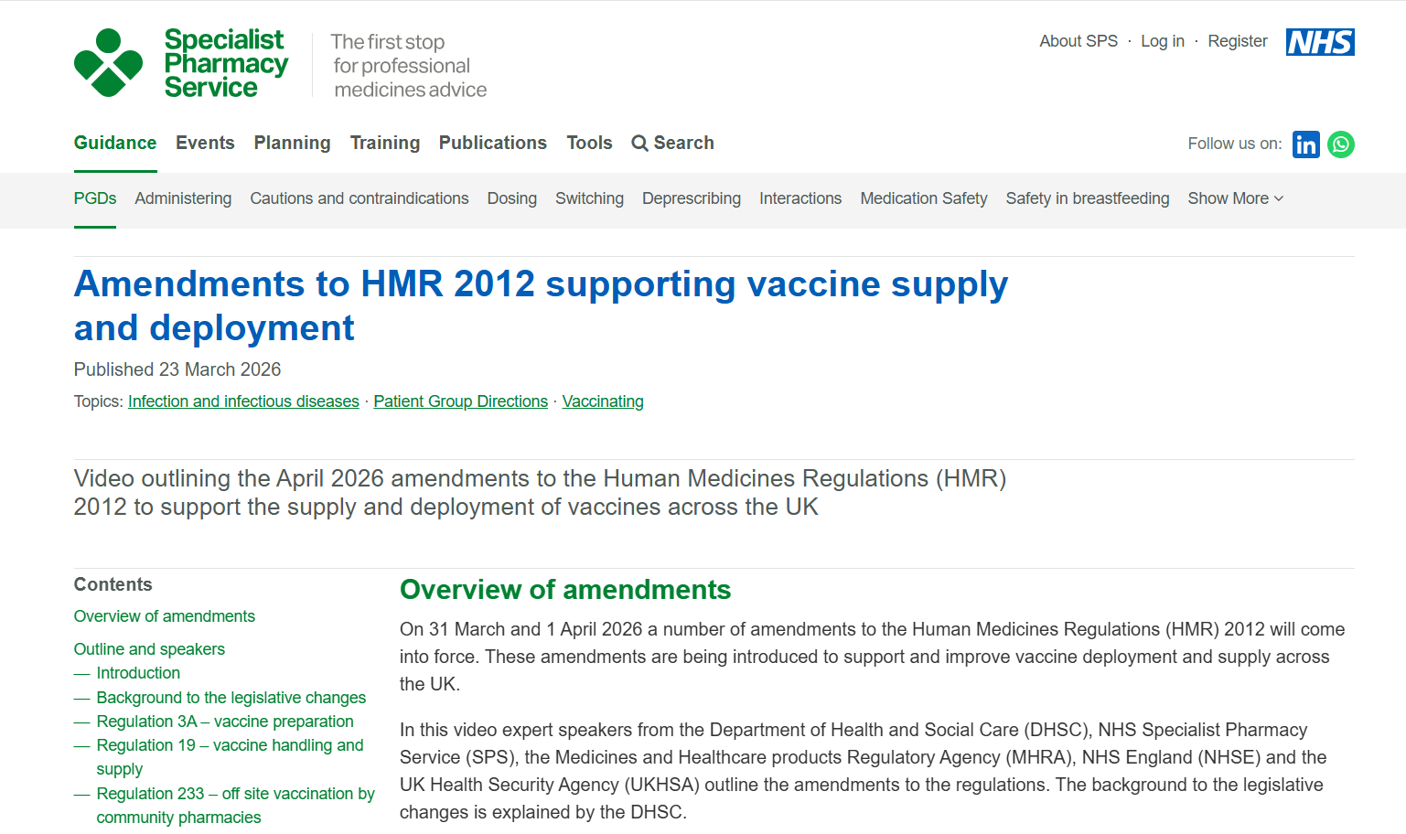 Introducing Vaccine Group Directions (VGDs): - Immunisation ...